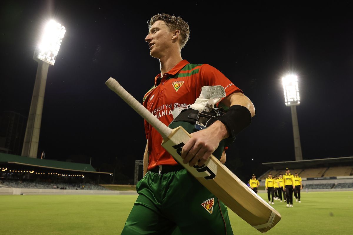 Jordan Silk's unbeaten knock took Tasmania through | ESPNcricinfo.com