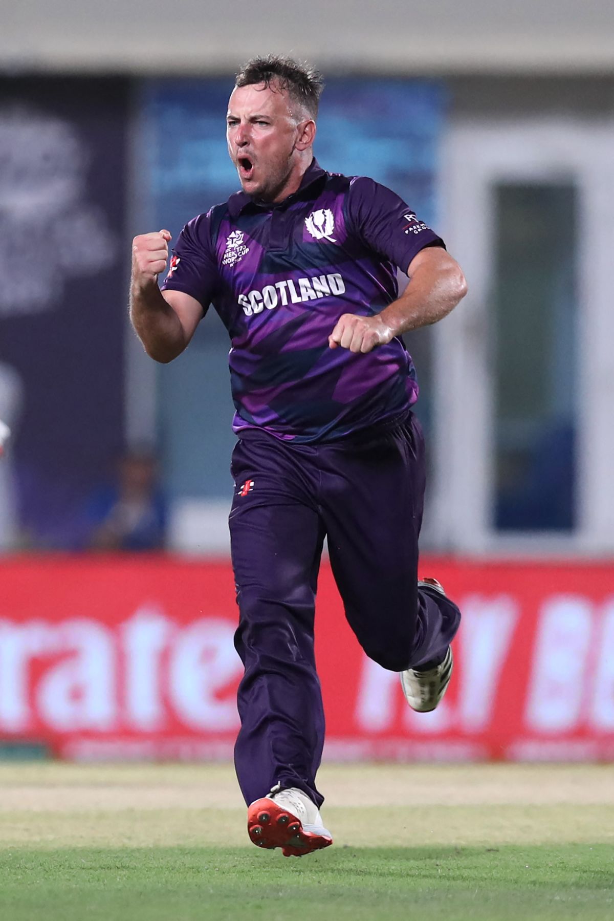 Chris Greaves sets off for a run | ESPNcricinfo.com