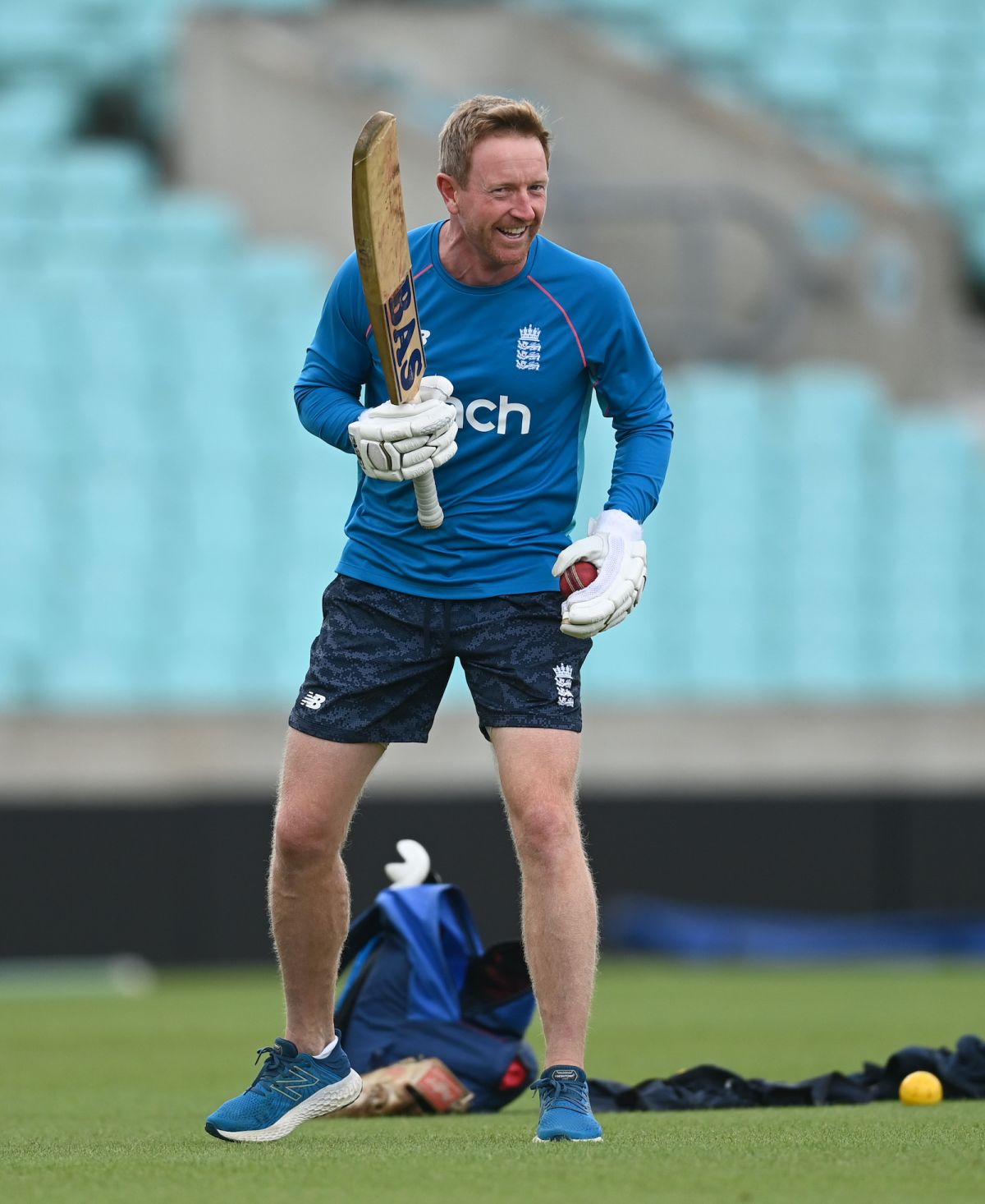 Paul Collingwood during a nets session | ESPNcricinfo.com