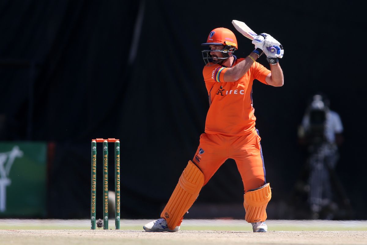 Patrick Kruger brings up his half-century | ESPNcricinfo.com