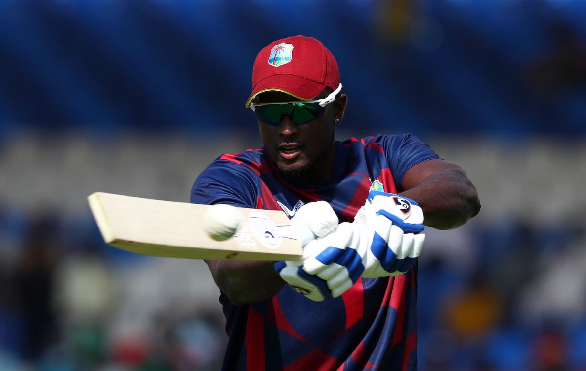 Jason Holder warms up | ESPNcricinfo.com