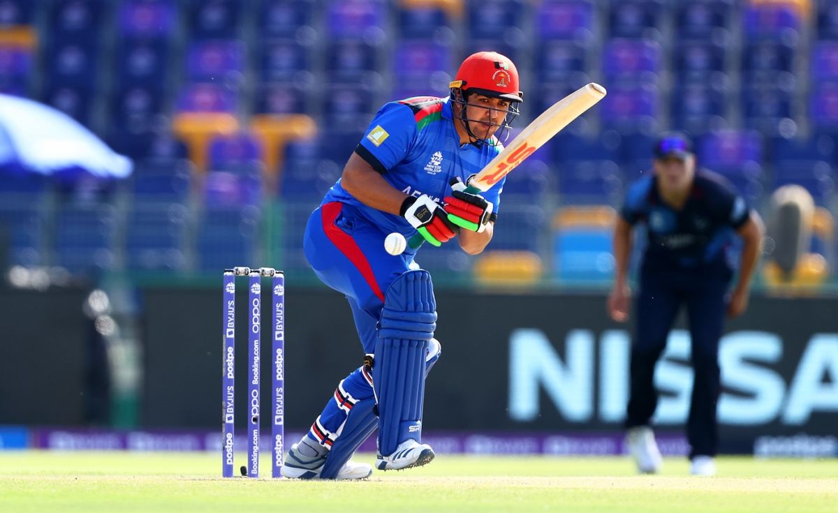 Hazratullah Zazai plays on the leg side | ESPNcricinfo.com
