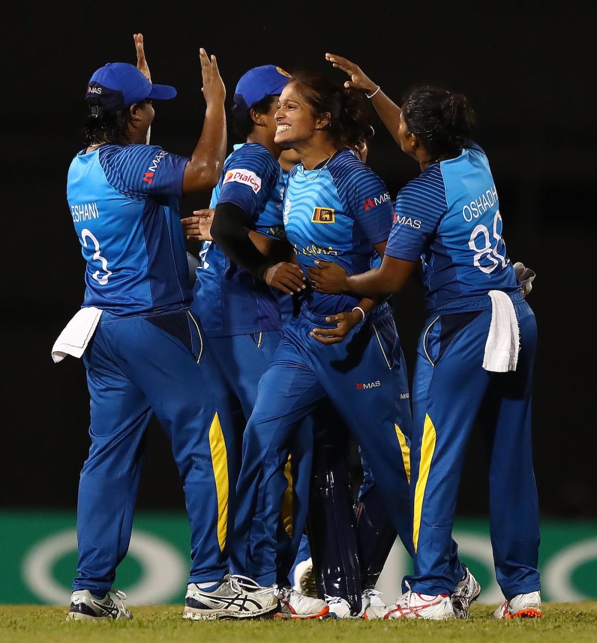 Sripali Weerakkody celebrates a wicket | ESPNcricinfo.com