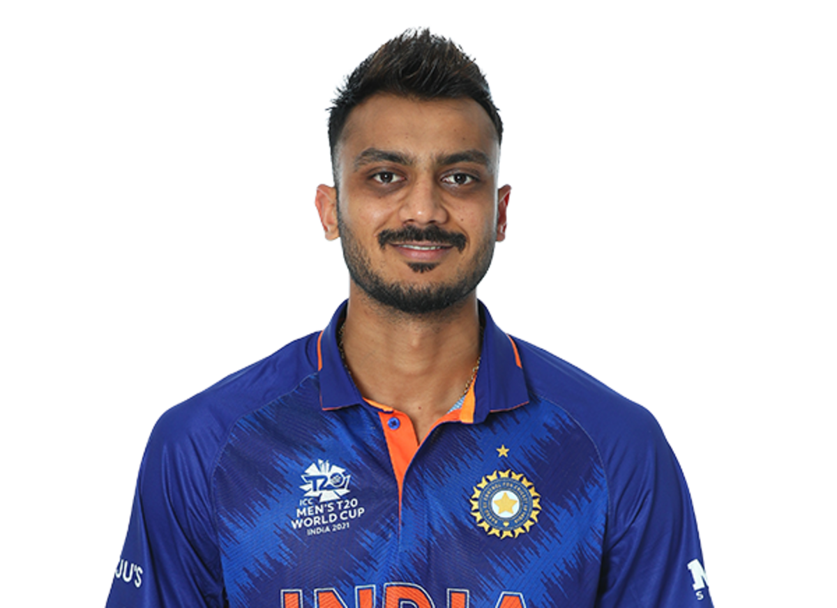 Axar Patel player page headshot cutout 2021 | ESPNcricinfo.com