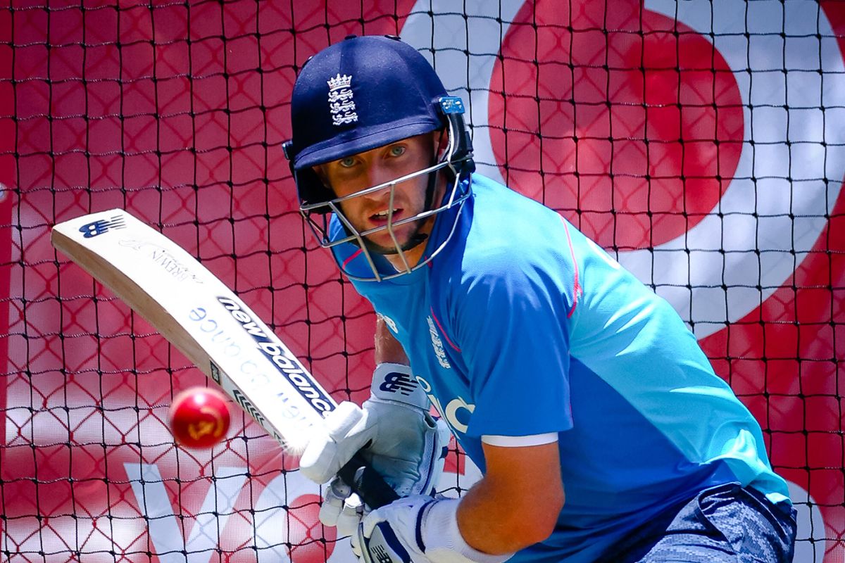 Joe Root bats in the nets at the Gabba | ESPNcricinfo.com
