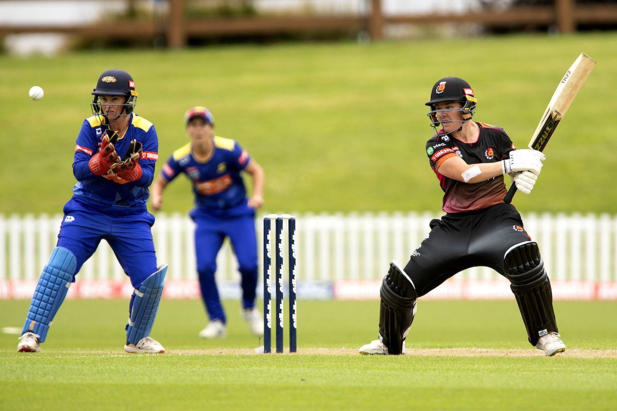 Kate Anderson swats the ball into the off side | ESPNcricinfo.com