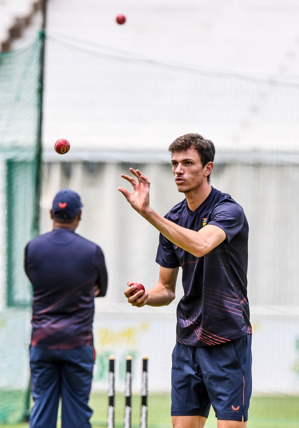 Marco Jansen at the South Africa nets | ESPNcricinfo.com