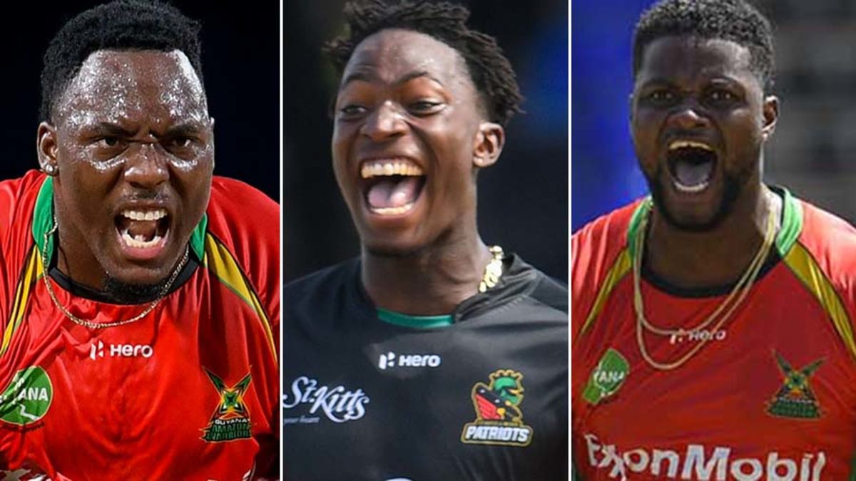 Composite: Odean Smith, Dominic Drakes and Romario Shepherd ...