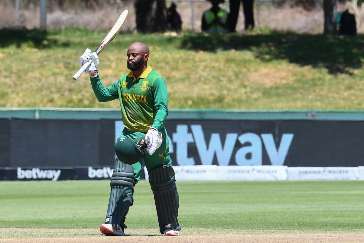 Temba Bavuma anchored the innings with a century | ESPNcricinfo.com
