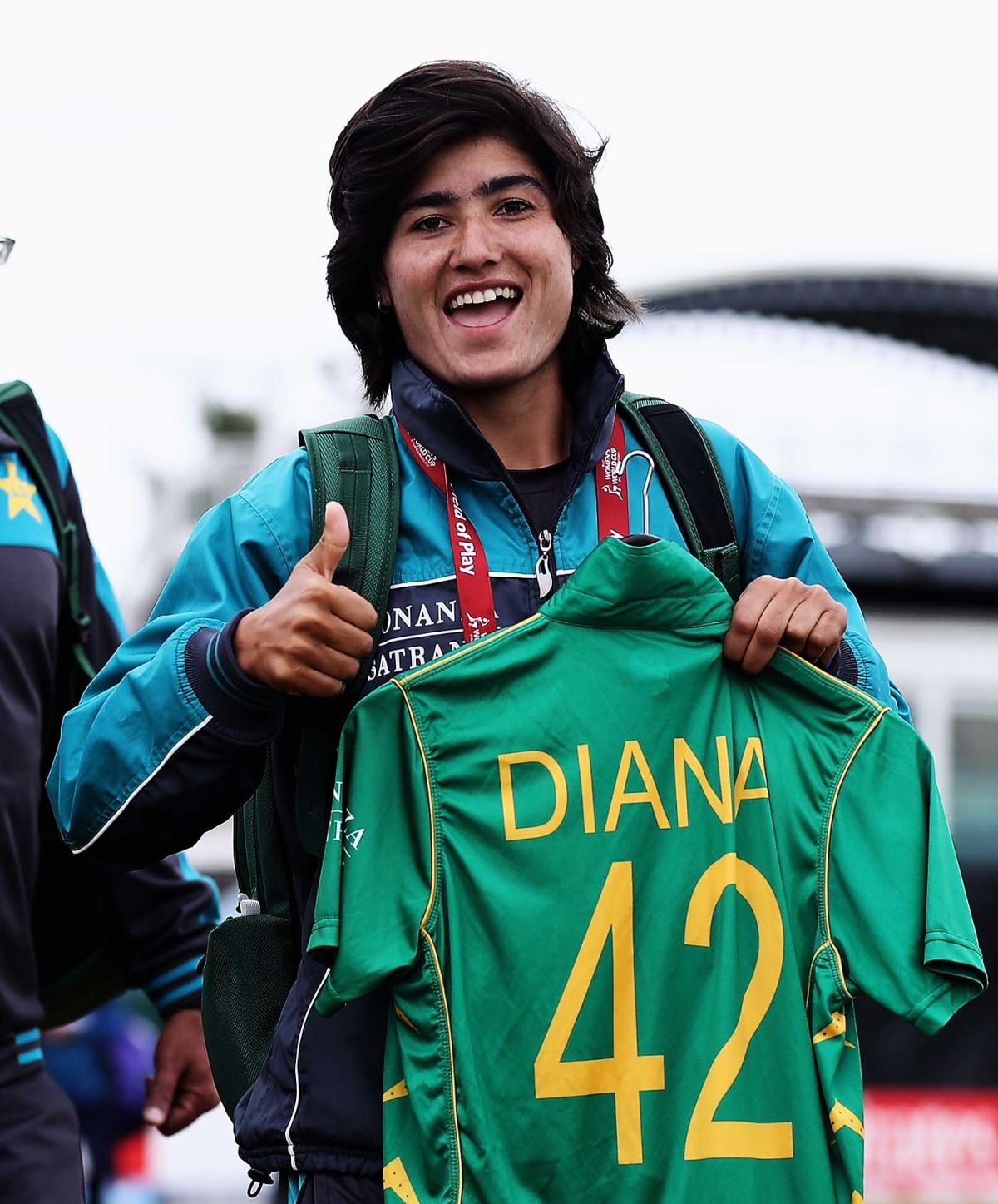 Diana Baig arrives at Grace Road for Pakistan's World Cup game against Sri Lanka | ESPNcricinfo.com