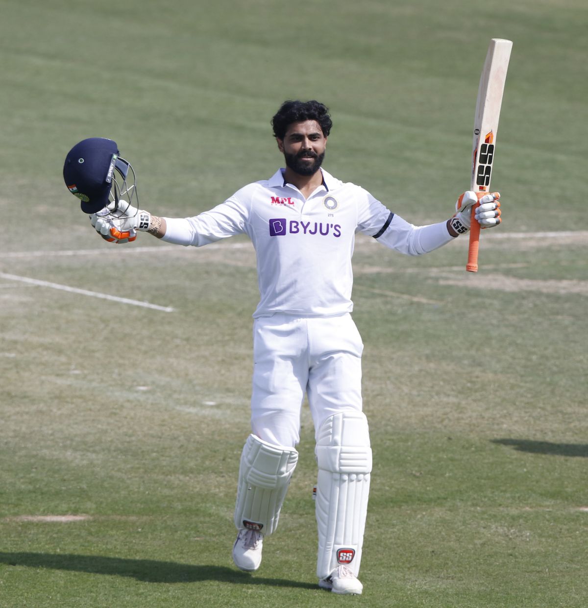 Ravindra Jadeja scored a quick century, his second in Tests ...