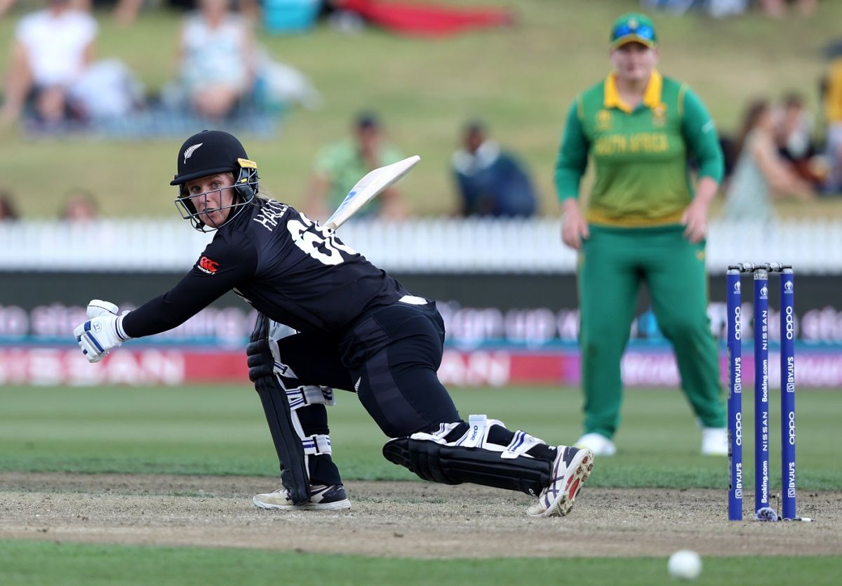Brooke Halliday plays one through the off side | ESPNcricinfo.com