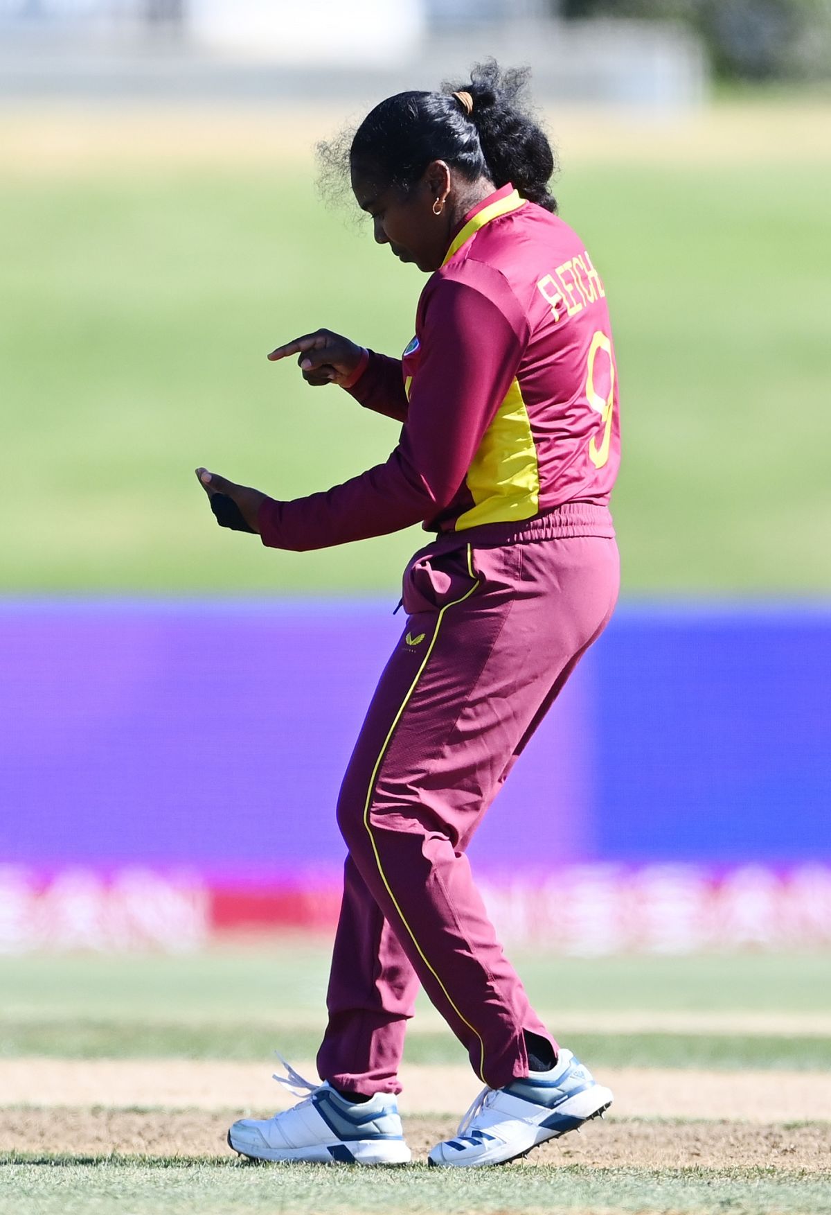 Afy Fletcher celebrates by mock-dialing her seven-month baby after ...