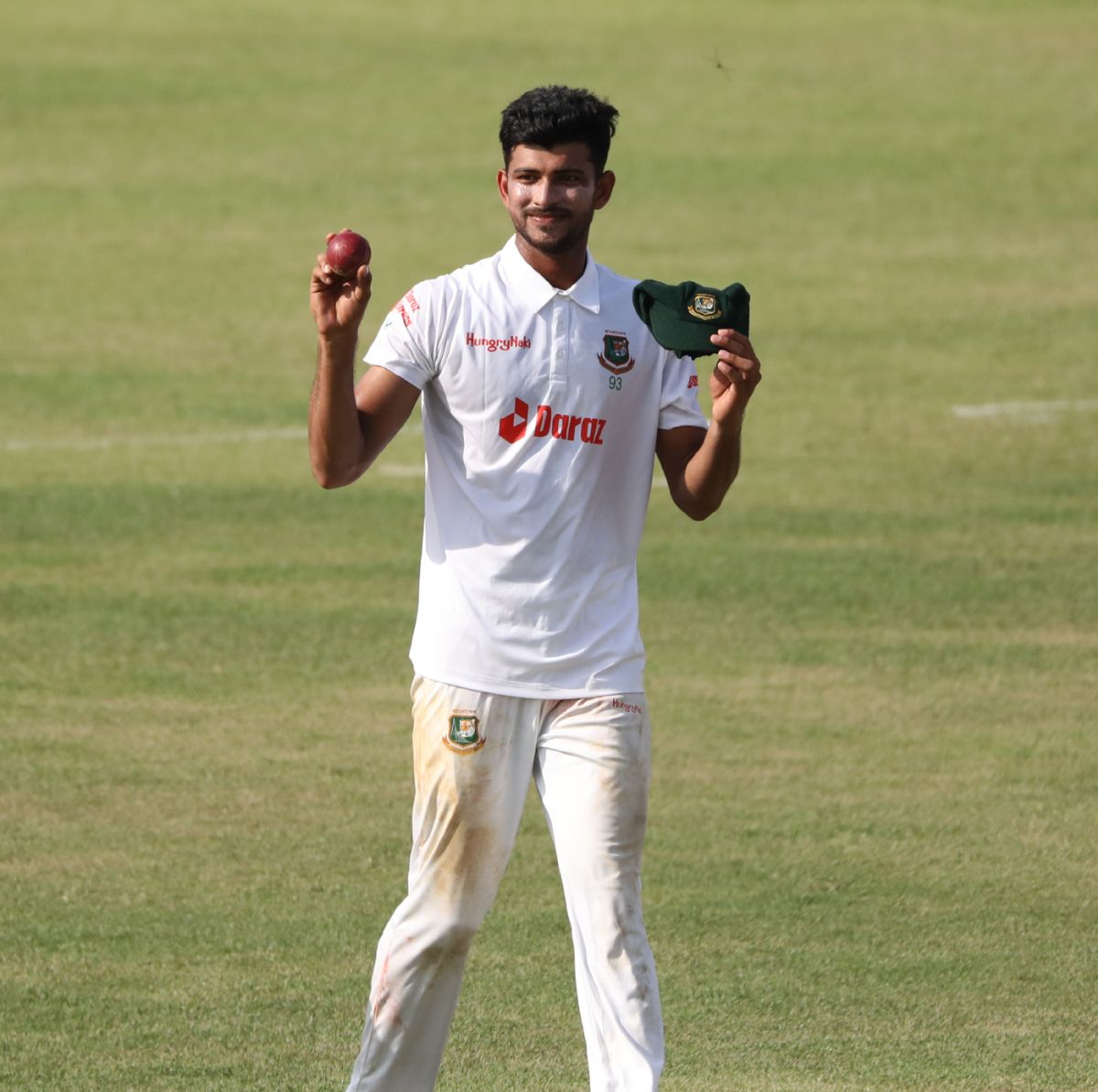 Nayeem Hasan picked up his career-best figures of 6 for 105 ...