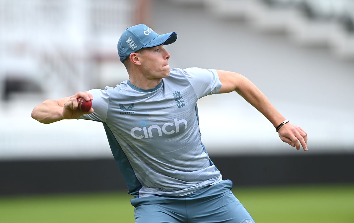 Matthew Potts received his first call-up by England | ESPNcricinfo.com