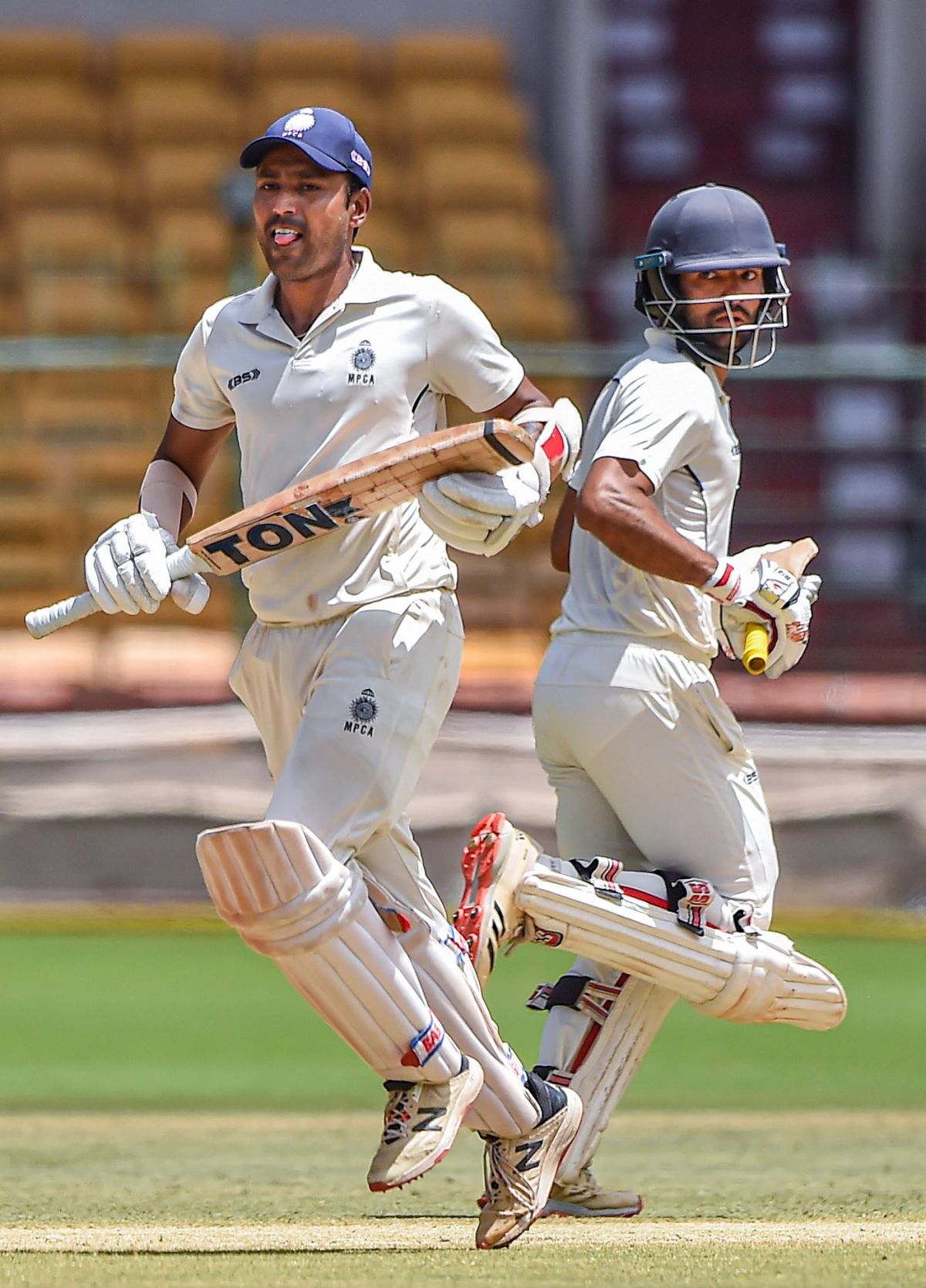 Shubham Sharma and Yash Dubey run between the wickets | ESPNcricinfo.com