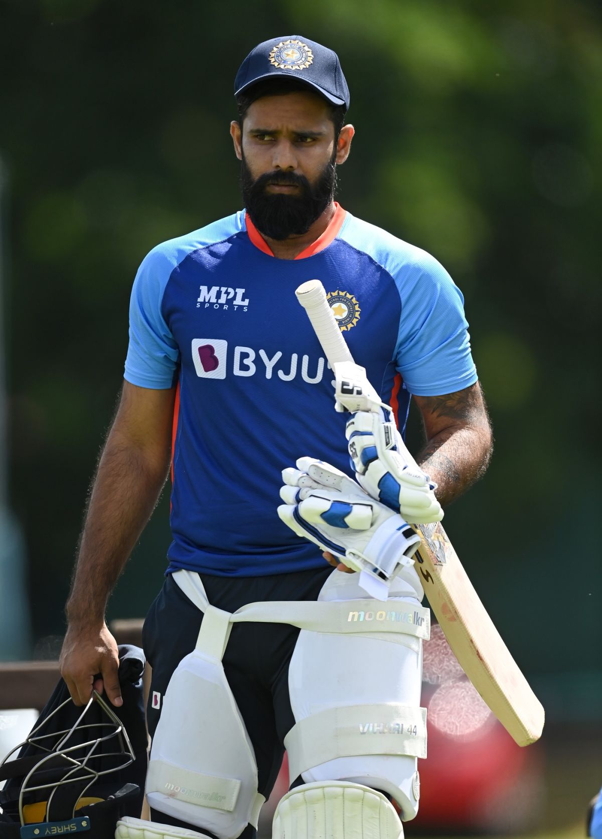 Hanuma Vihari during a net session | ESPNcricinfo.com