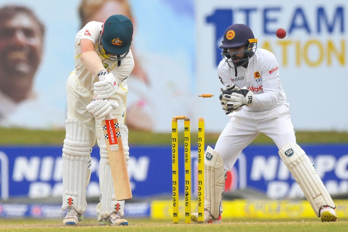 Travis Head was bowled by Ramesh Mendis | ESPNcricinfo.com
