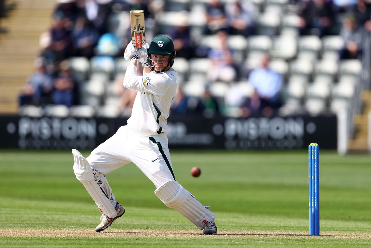 Ed Pollock plays to the offside | ESPNcricinfo.com