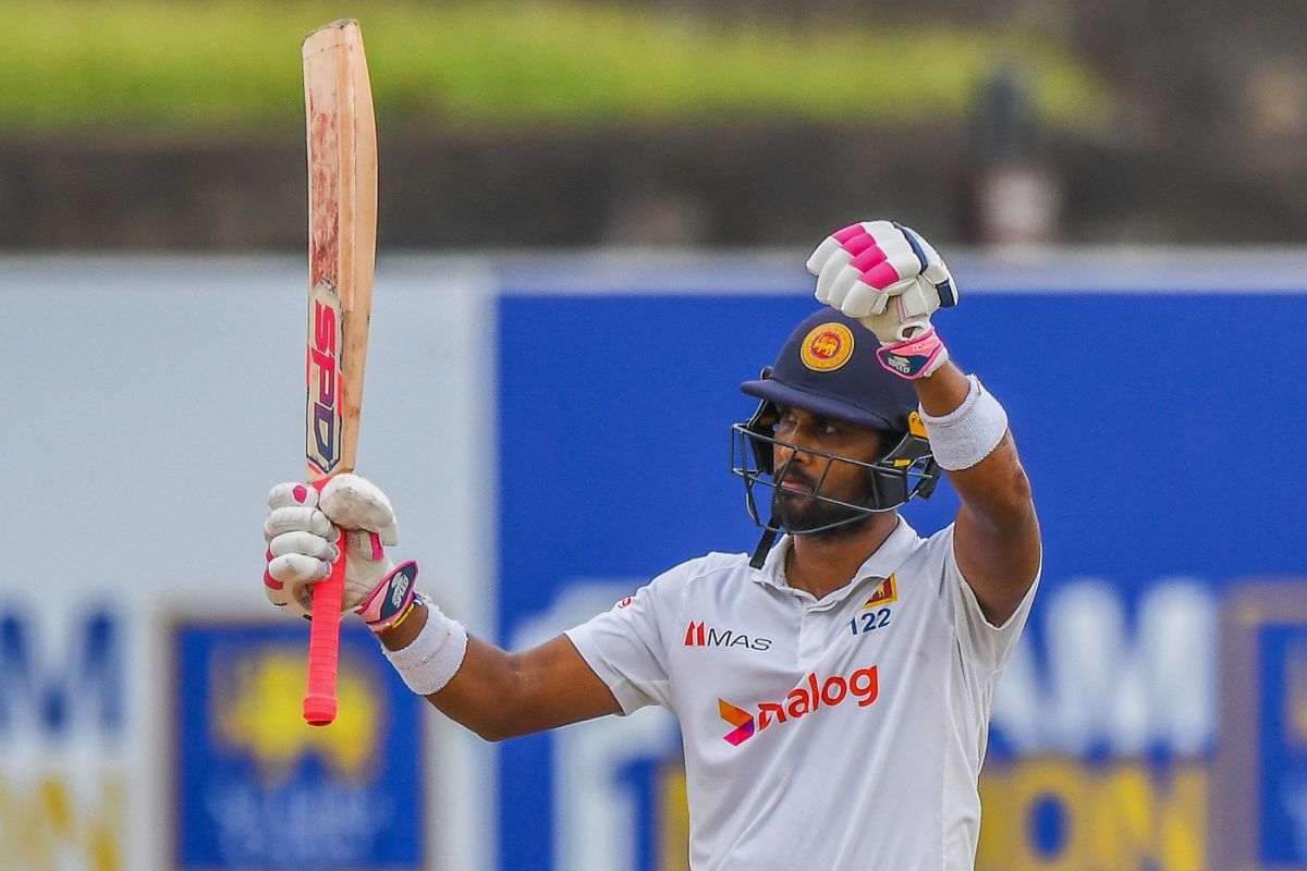 Dinesh Chandimal's 23rd Test fifty helped Sri Lanka's lead past 300 ...
