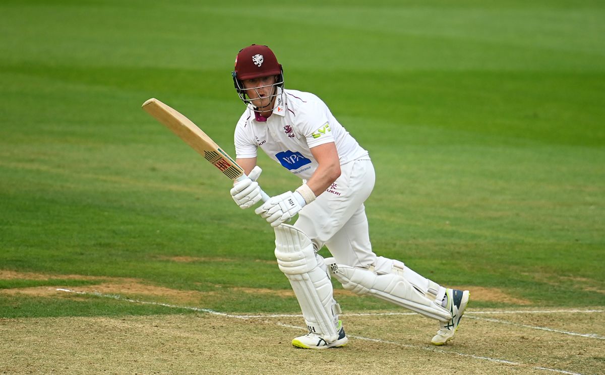 Tom Abell works one to the leg side | ESPNcricinfo.com