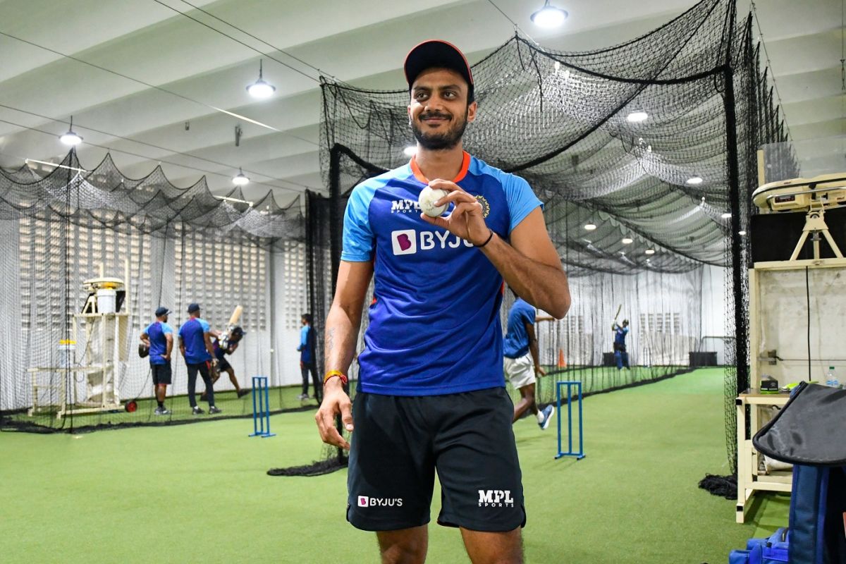 Axar Patel trains on the eve of the first ODI against West Indies ...
