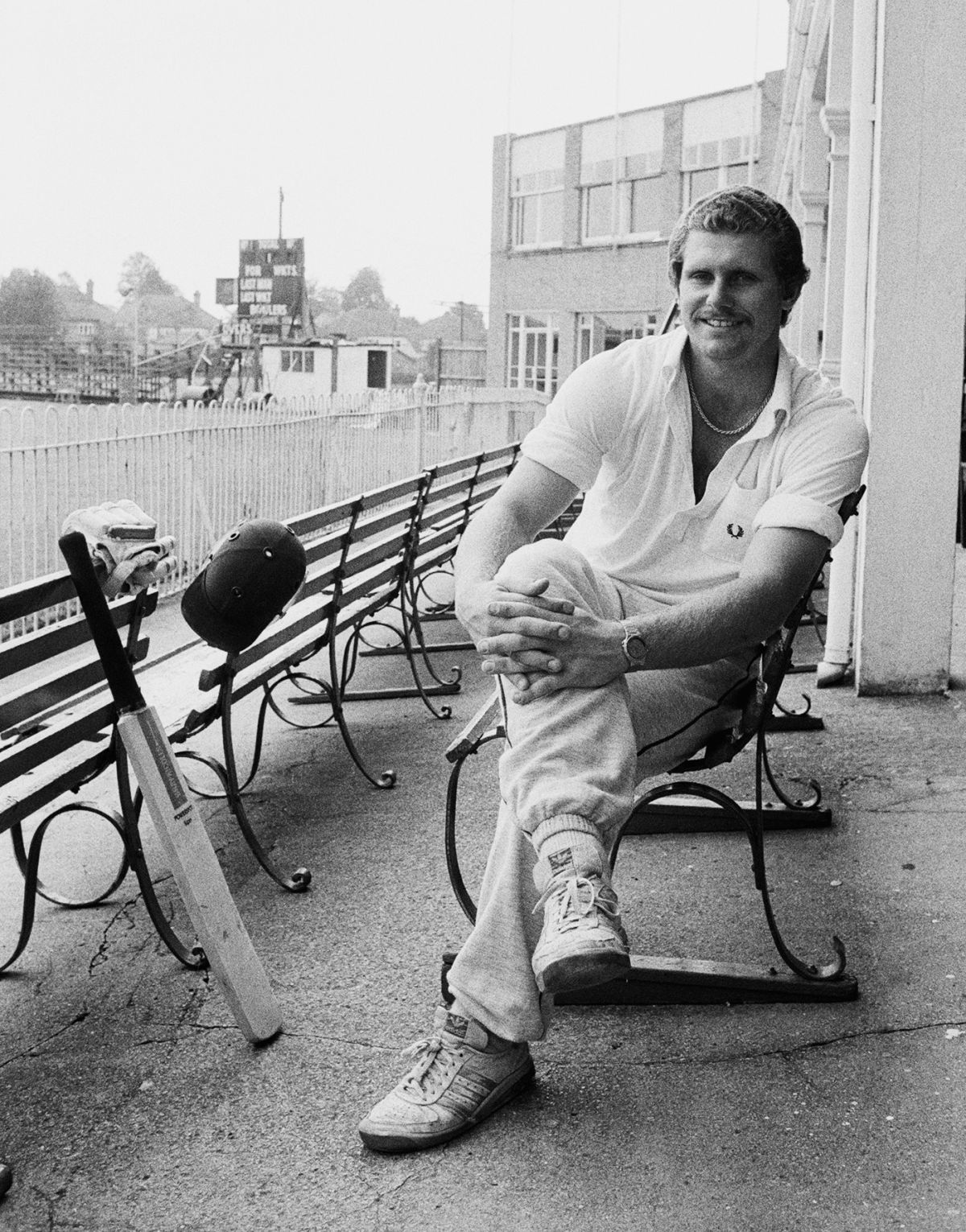 Robin Smith poses for a photo | ESPNcricinfo.com