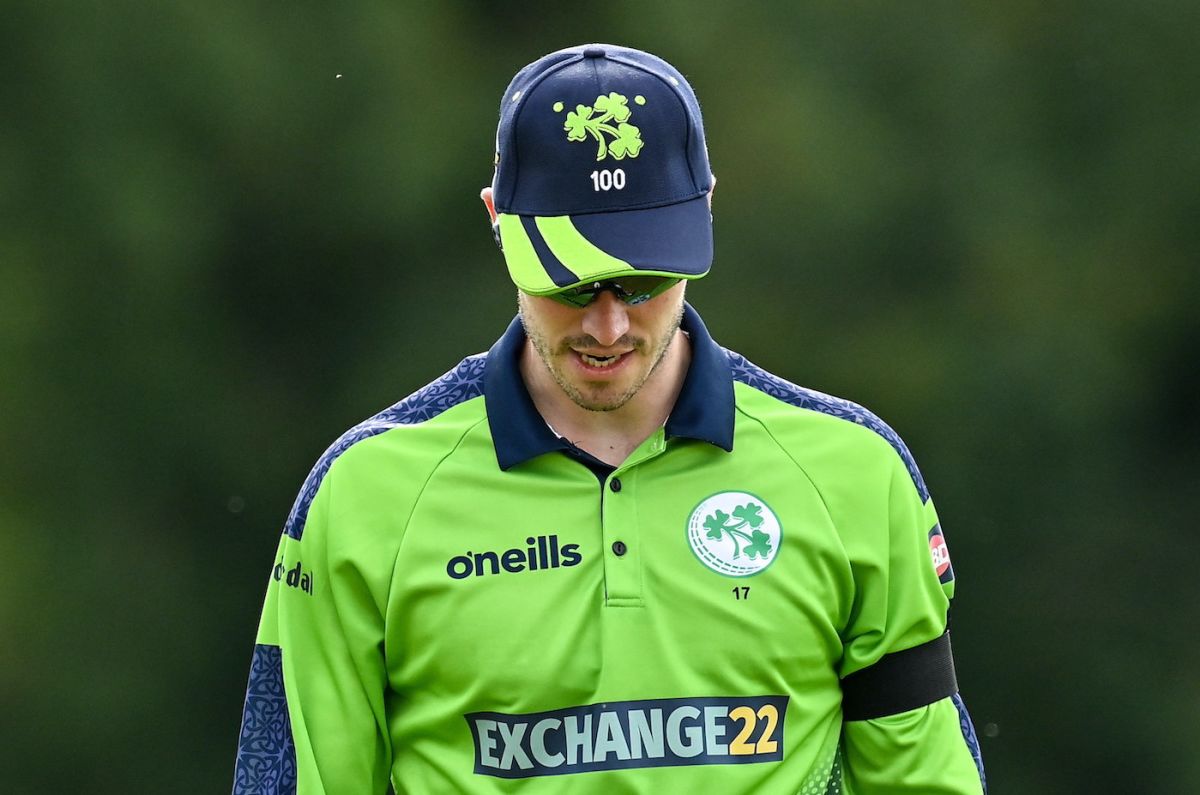 George Dockrell's two overs went for only seven runs, and accounted for ...