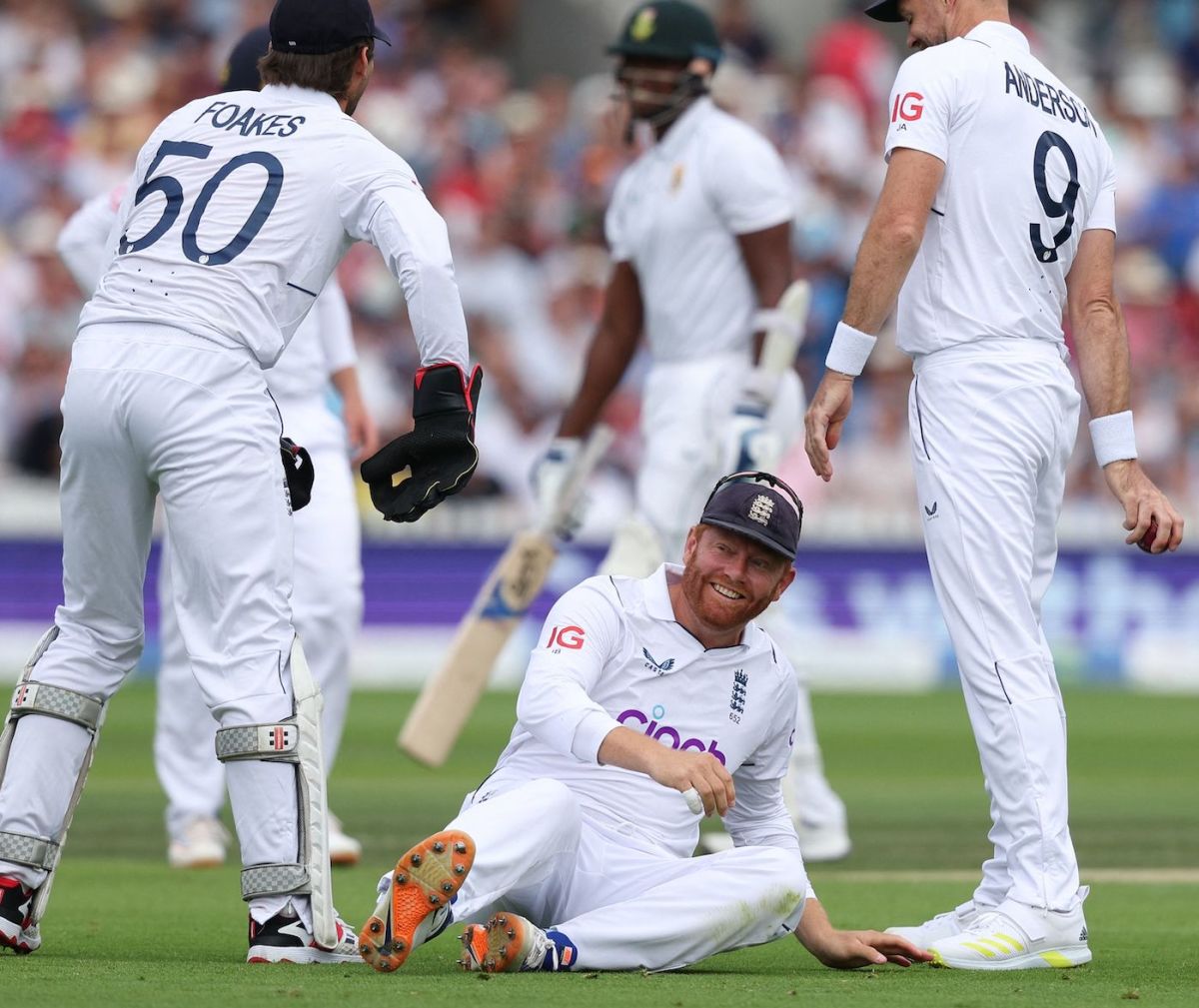 Stuart Broad brought an end to Marco Jansen's innings | ESPNcricinfo.com