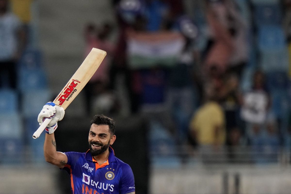 Virat Kohli is all smiles after ending the century drought ...
