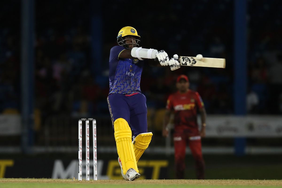 Kieron Pollard's indifferent tournament with the bat continued as he ...
