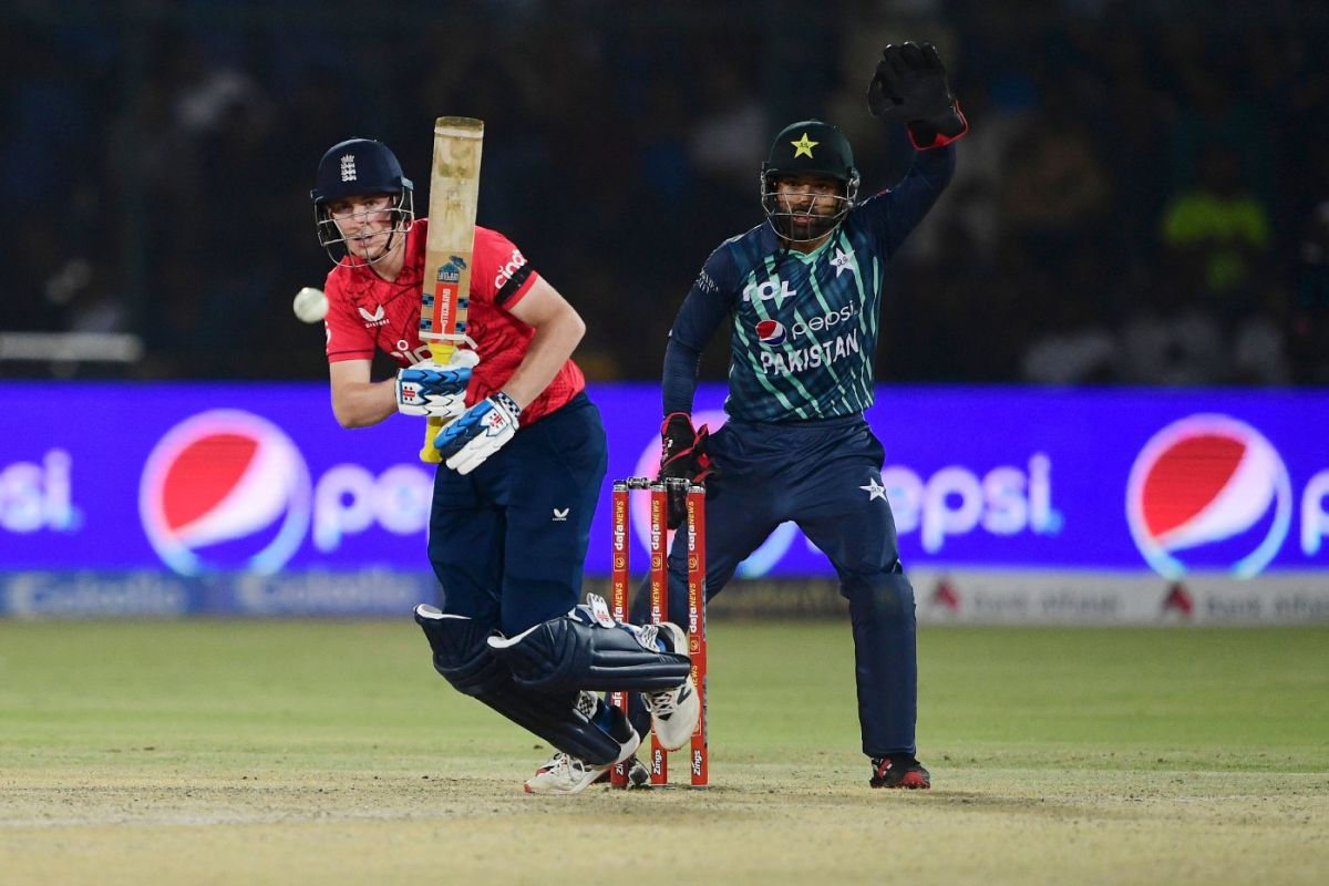 Harry Brook made sure of England's victory in the first T20I ...