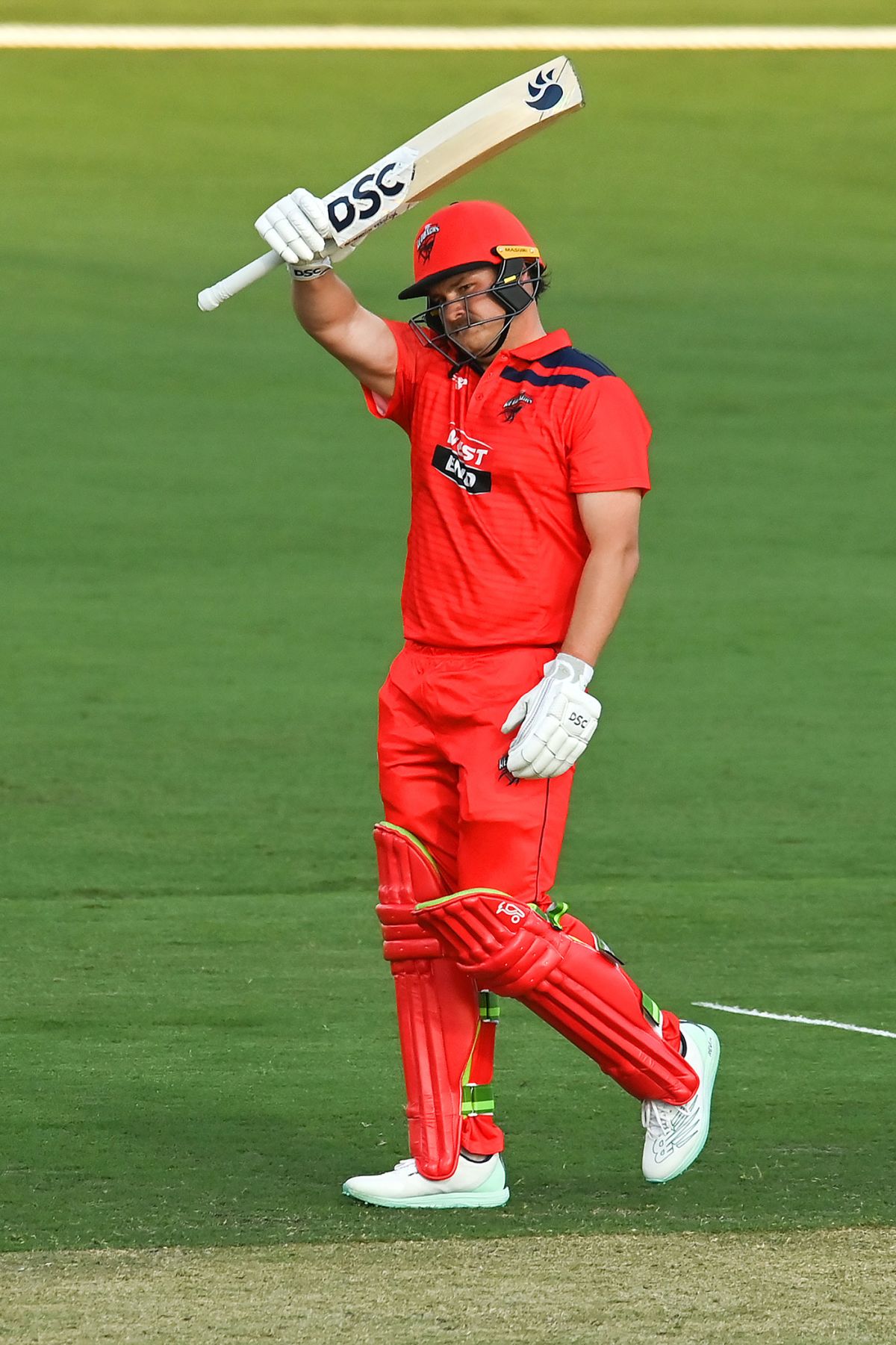 Ben Manenti made a half-century on his South Australia debut ...