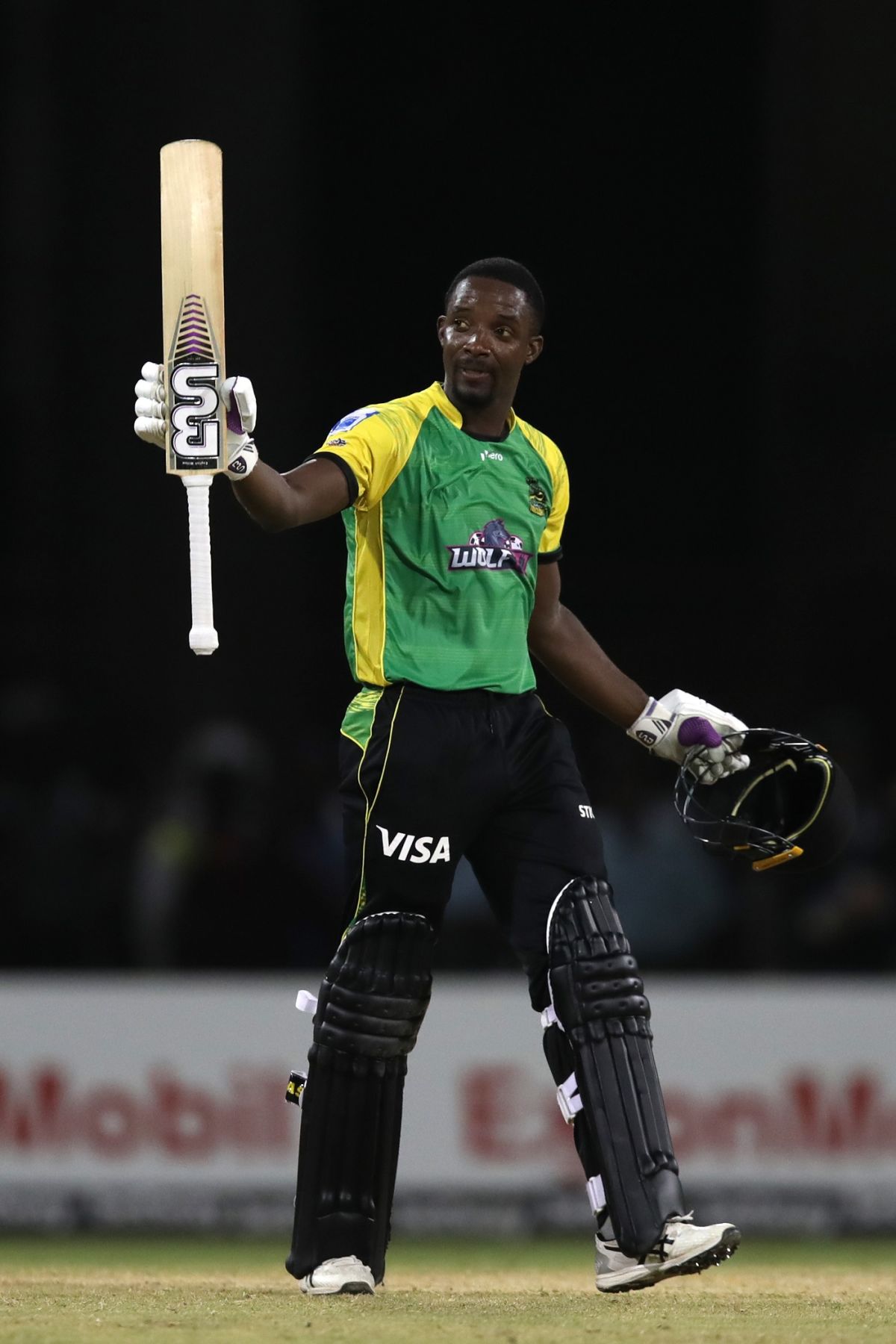 Shamarh Brooks brought up his maiden CPL hundred off just 50 balls ...