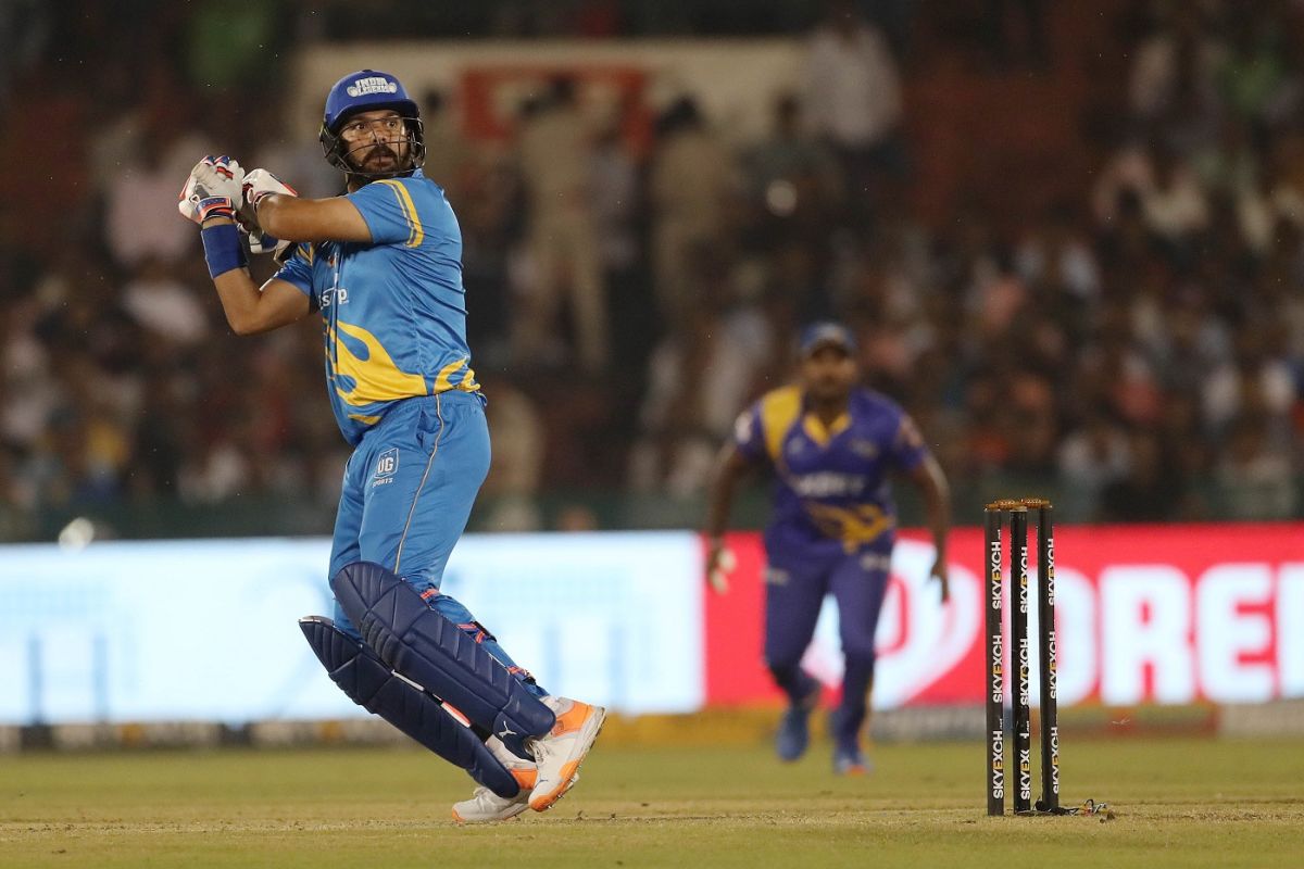 Yuvraj Singh guides a short one towards backward point | ESPNcricinfo.com