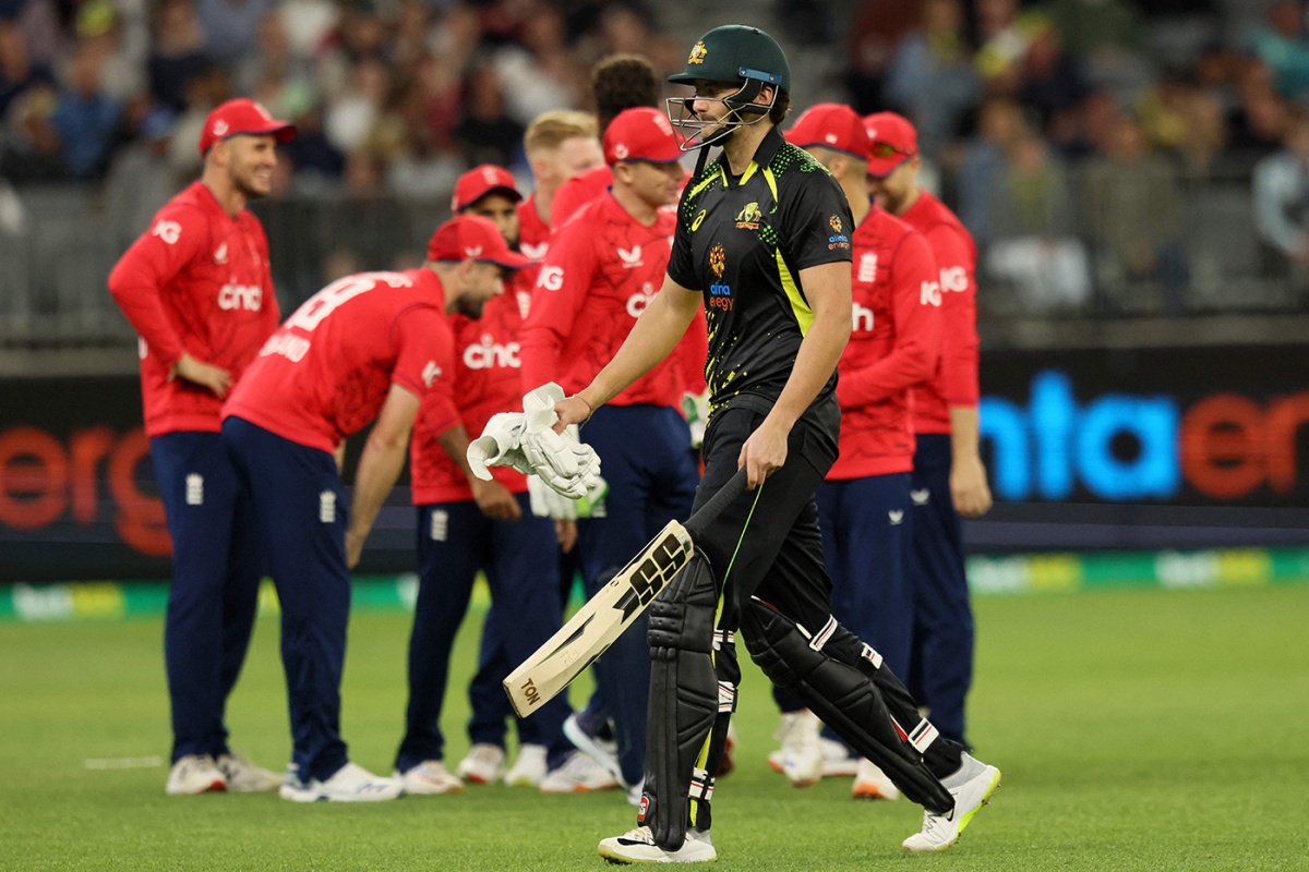 Tim David fell for a duck | ESPNcricinfo.com