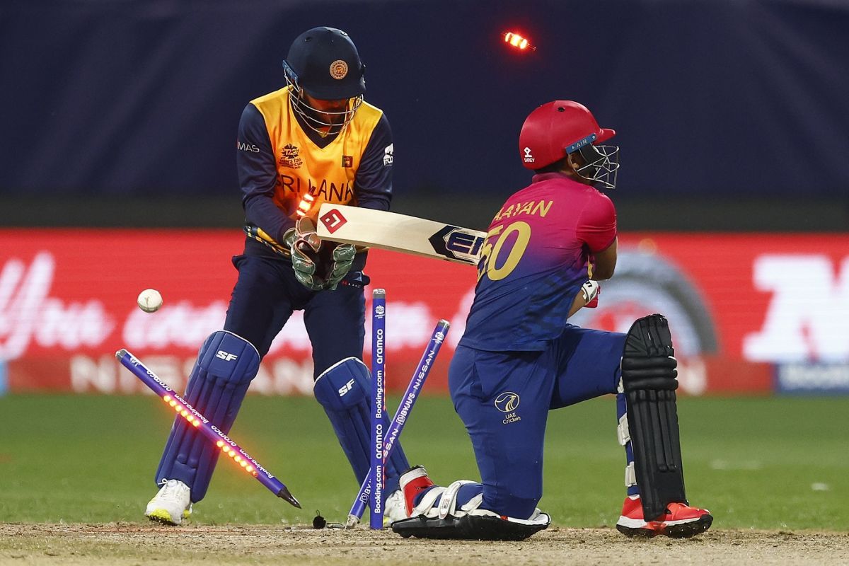 Aayan Afzal Khan was cleaned up for 19 | ESPNcricinfo.com Aayan Afzal Khan was cleaned up for 19 | ESPNcricinfo.com