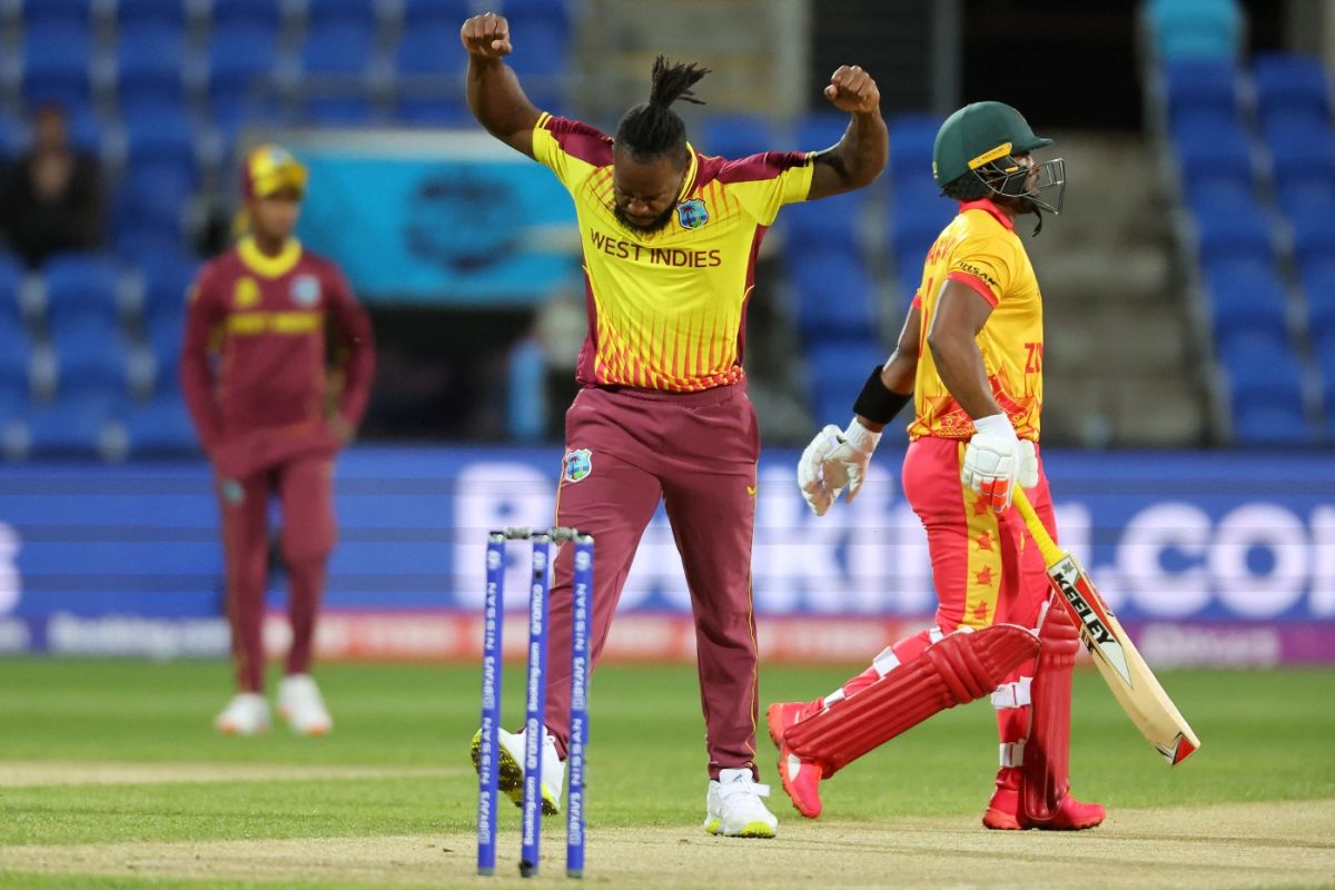 Alzarri Joseph bowled Tony Munyonga with a 90mph yorker | ESPNcricinfo.com