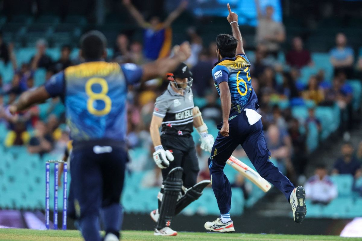 Playing a T20I after three years, Kasun Rajitha got the big scalp of ...
