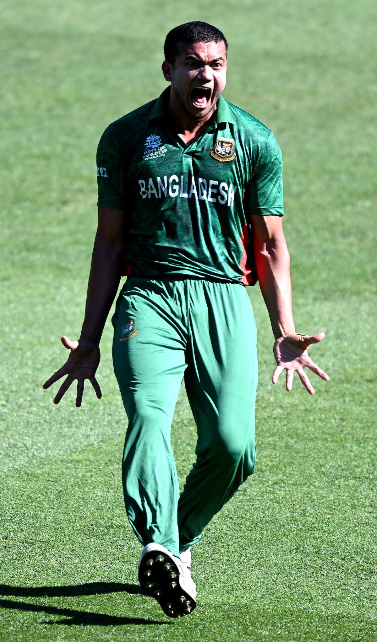 Taskin Ahmed Is Pumped After Picking Up His Second Powerplay Wicket