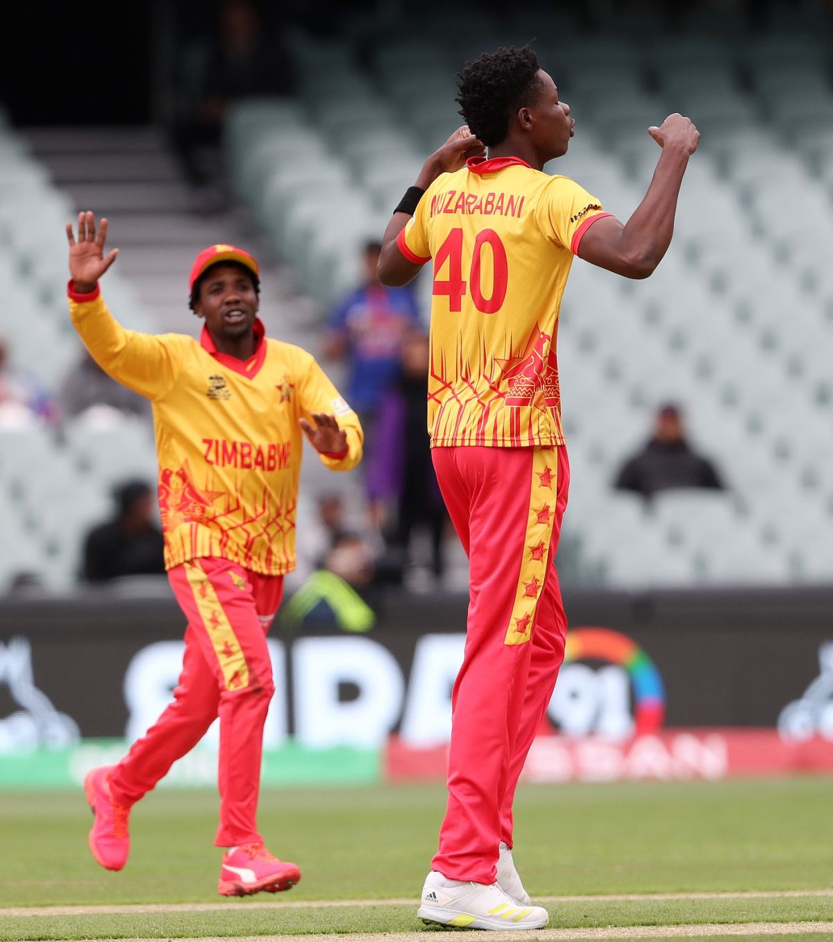 Blessing Muzarabani dismissed Stephan Myburgh early | ESPNcricinfo.com