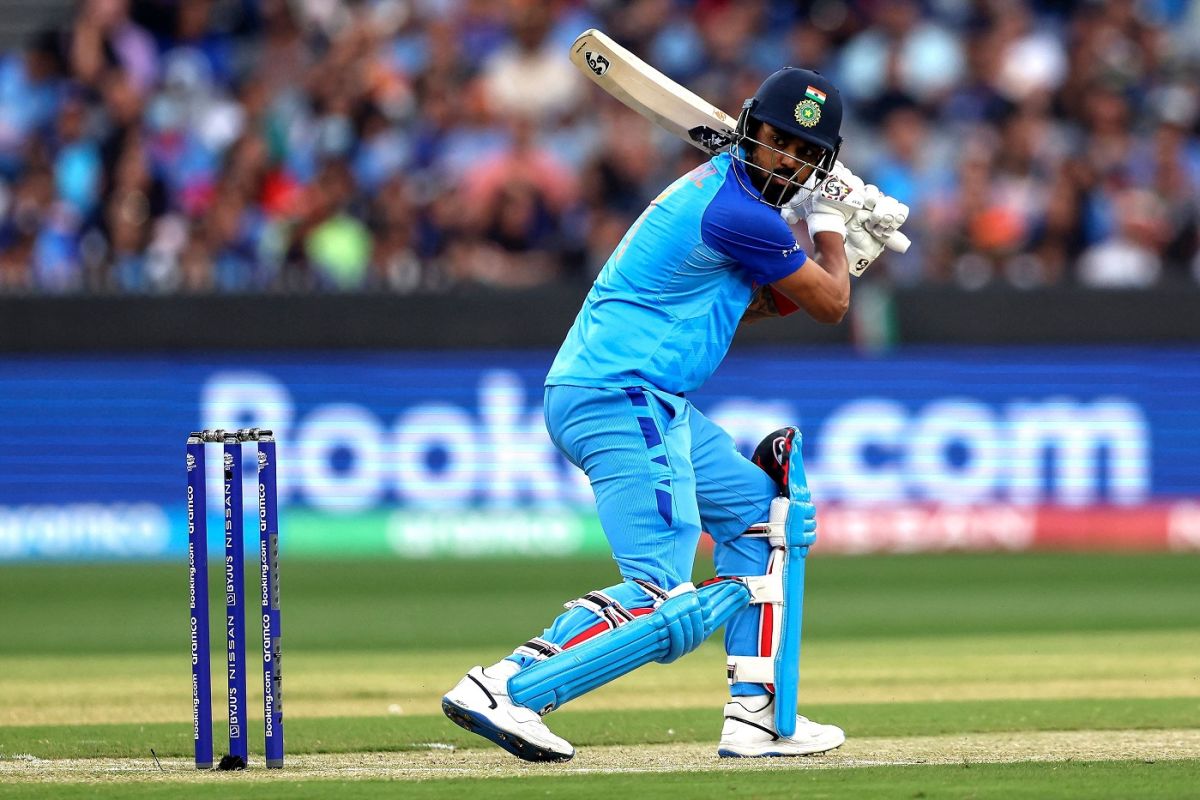 Rohit Sharma failed to clear the big square boundary and holed out for ...