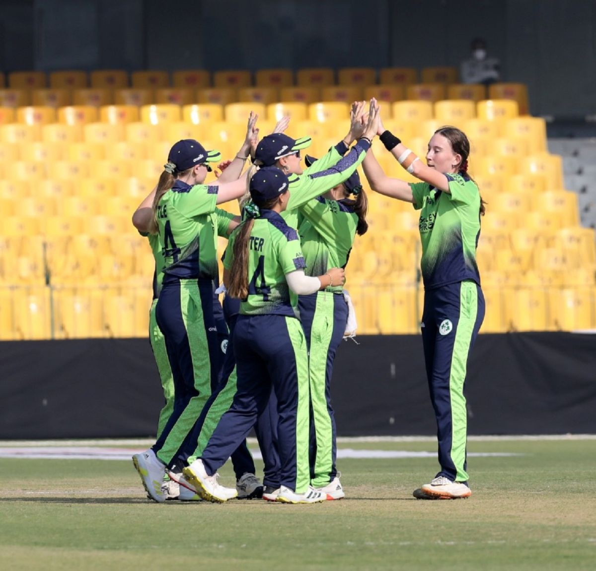 Orla Prendergast returned figures of 3 for 10 off her four overs ...