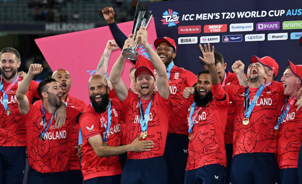 The picture-perfect moment - England on the podium | ESPNcricinfo.com