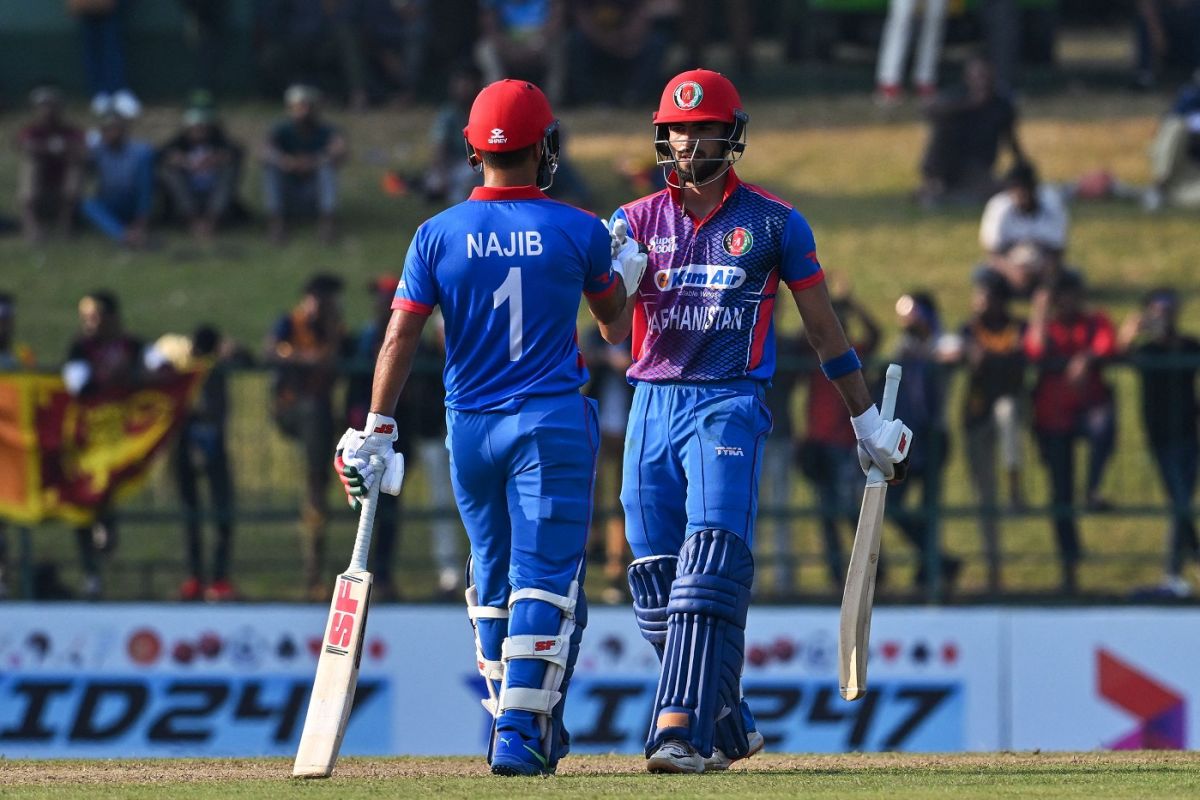 Ibrahim Zadran and Najibullah Zadran put up a strong stand for the fourth wicket | ESPNcricinfo.com