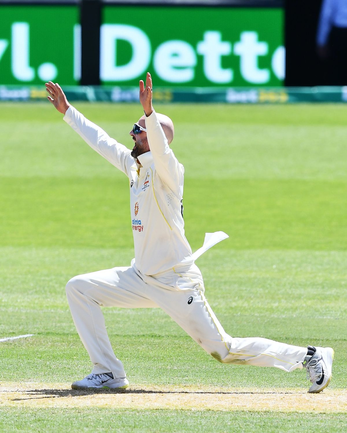 Nathan Lyon doesn't hold back with the appeal | ESPNcricinfo.com Nathan Lyon doesn't hold back with the appeal | ESPNcricinfo.com