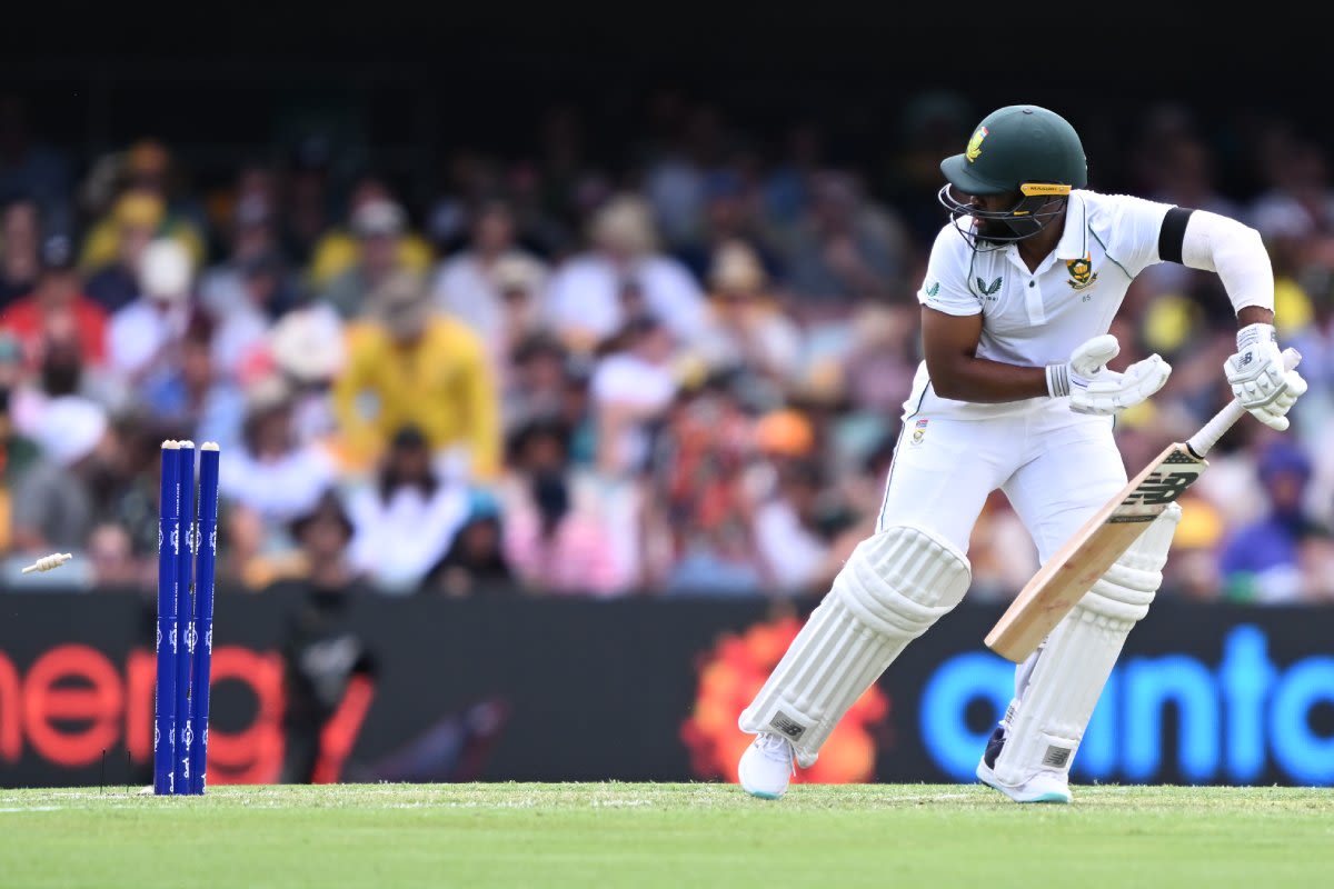 Temba Bavuma's defiance was ended by Mitchell Starc | ESPNcricinfo.com