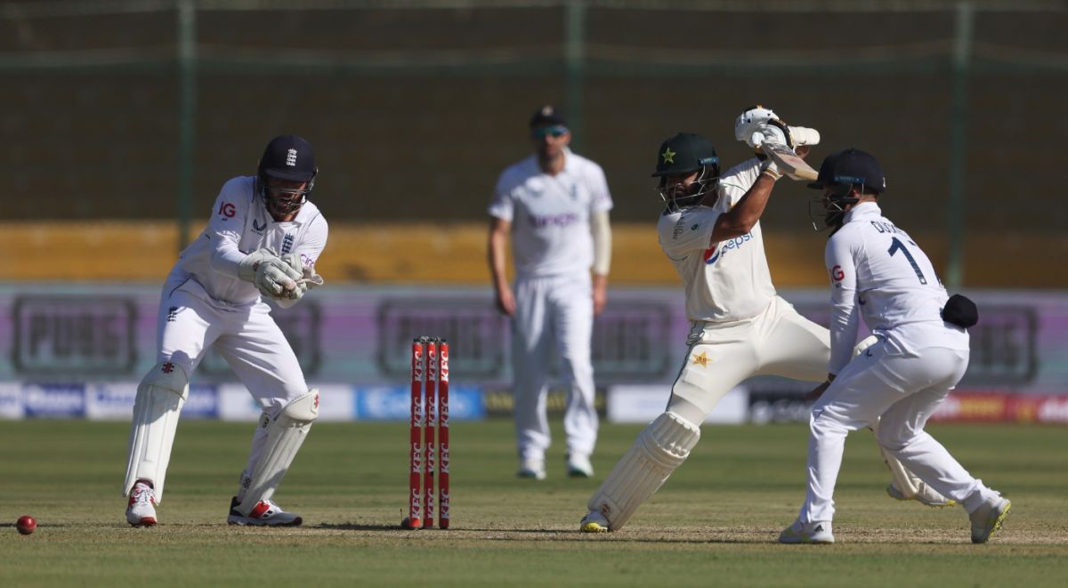 Azhar Ali bats during his final Test appearance | ESPNcricinfo.com