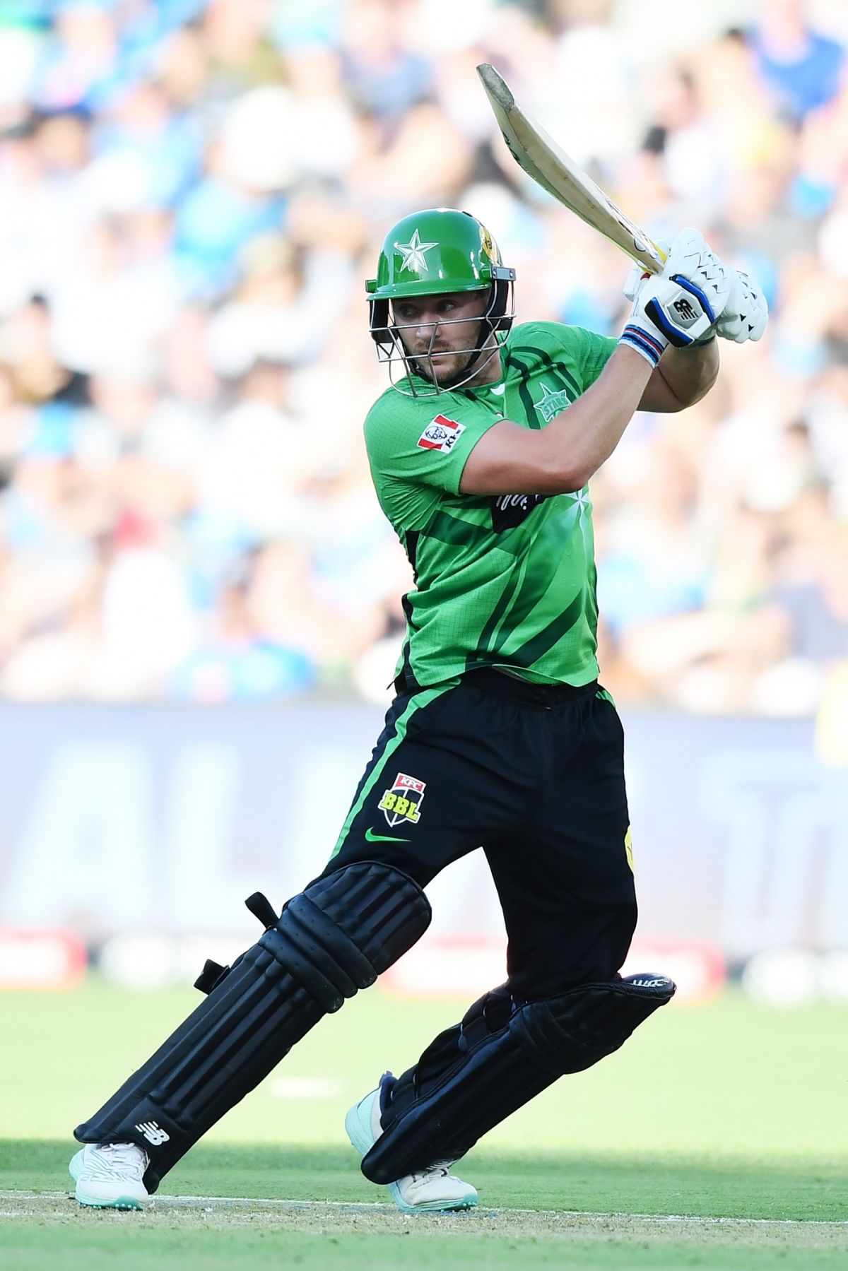 Joe Clarke punches one away | ESPNcricinfo.com