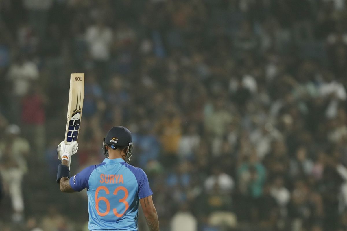 Suryakumar Yadav once again scored a fine half-century | ESPNcricinfo.com Suryakumar Yadav once again scored a fine half-century | ESPNcricinfo.com